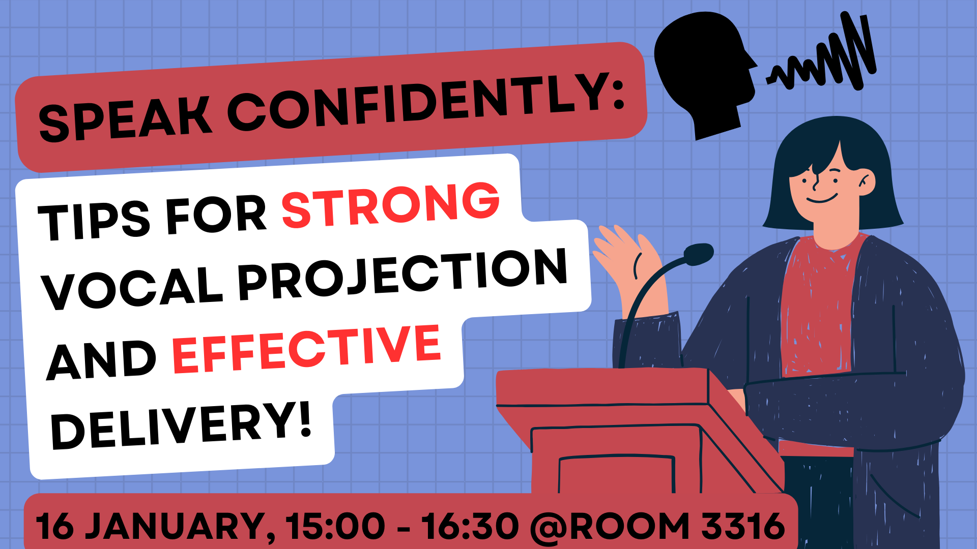Be Heard: Public Speaking Workshop | Center for Language Education